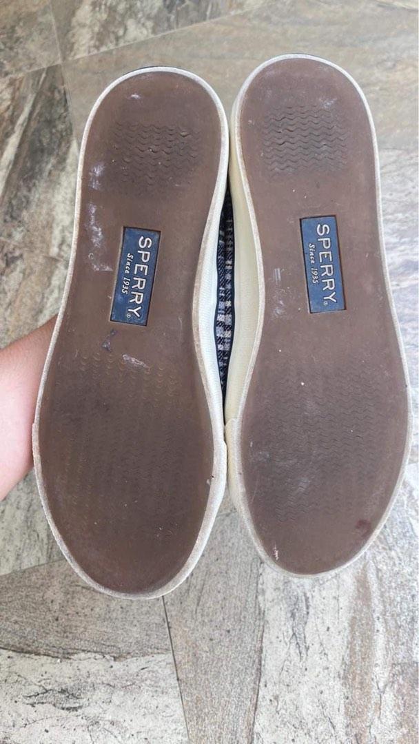 Sperry Top-Sider Crest Vibe Linen Grwy, Men's Fashion, Footwear ...