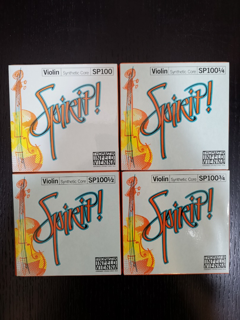 Spirit! Violin Synthetic Core Set, Hobbies & Toys, Music & Media, Music ...