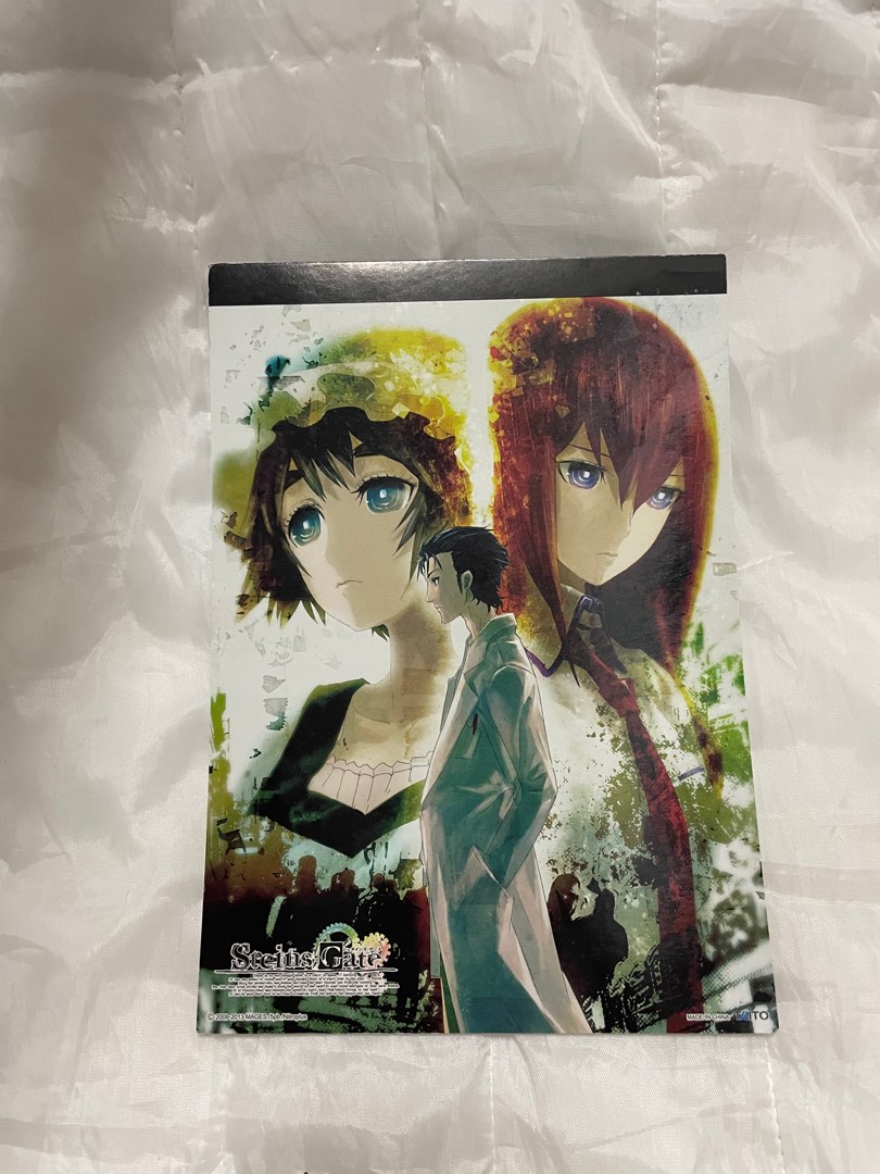 steins gate notepad, Hobbies & Toys, Stationery & Craft, Craft Supplies ...