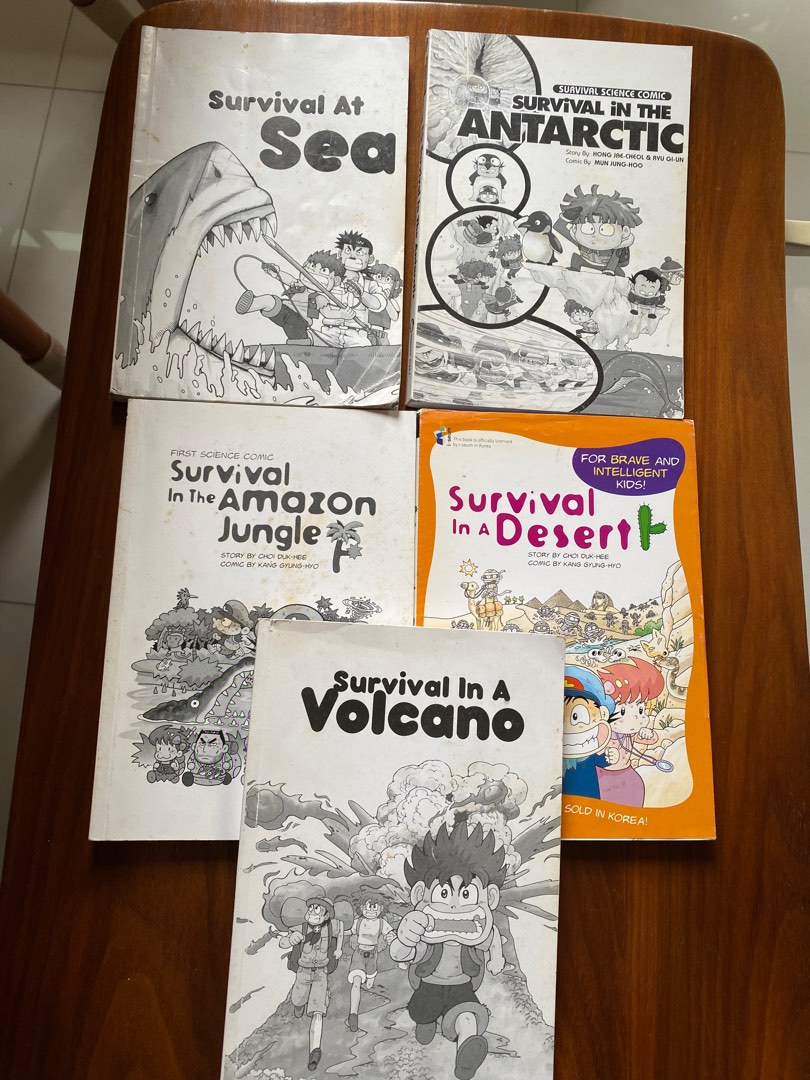 Survival science comic, Hobbies & Toys, Books & Magazines, Comics ...