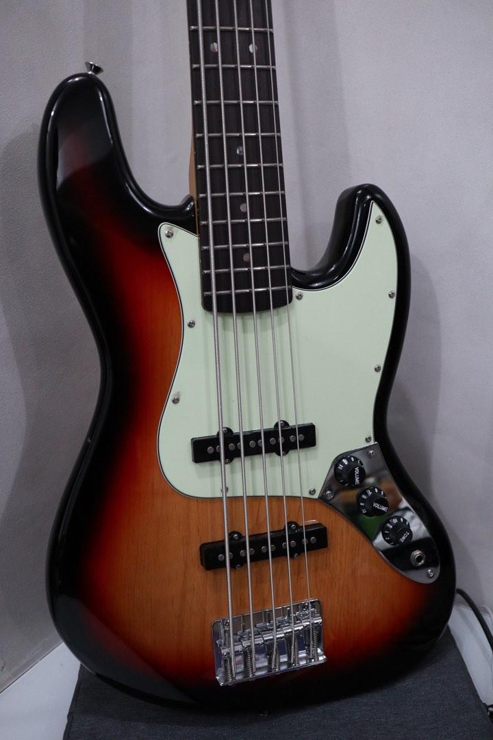SX Jazz Bass 5 string, Hobbies & Toys, Music & Media, Musical ...