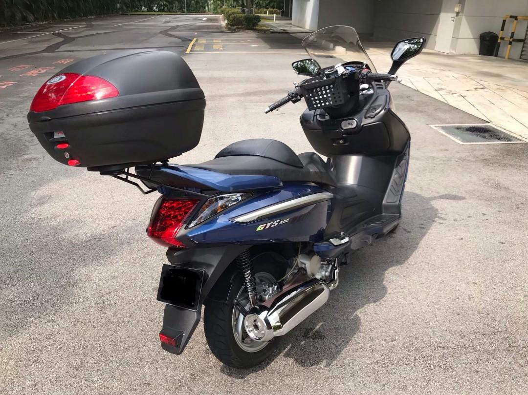 SYM GTS 200, Motorcycles, Motorcycles for Sale, Class 2B on Carousell