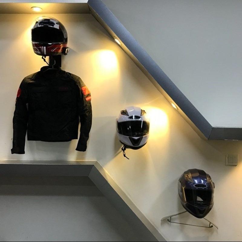 Helmet Rack Display Wall Mount Display Motorcycle Helmet Stand Bikes ...