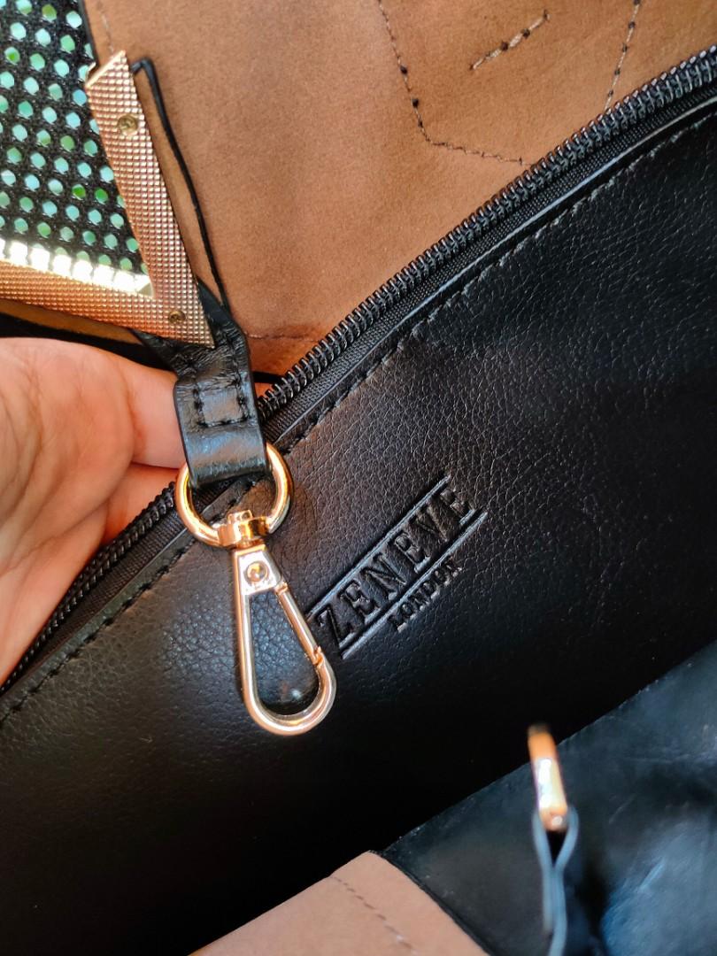 (TAKE ALL) ORIGINAL ZENEVE LONDON BAG+ORIGINAL NOVA SWISS MADE WATCH ...