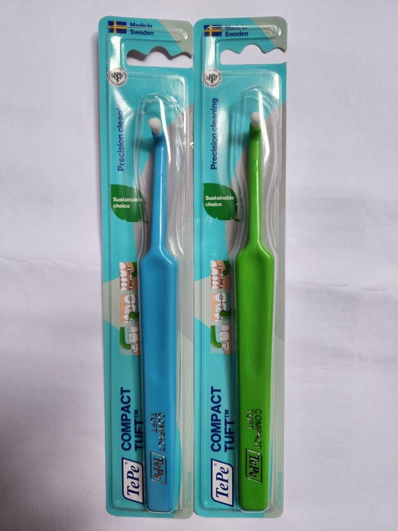 TePe Compact Tuft (Useful for whoever on Braces), Beauty & Personal ...