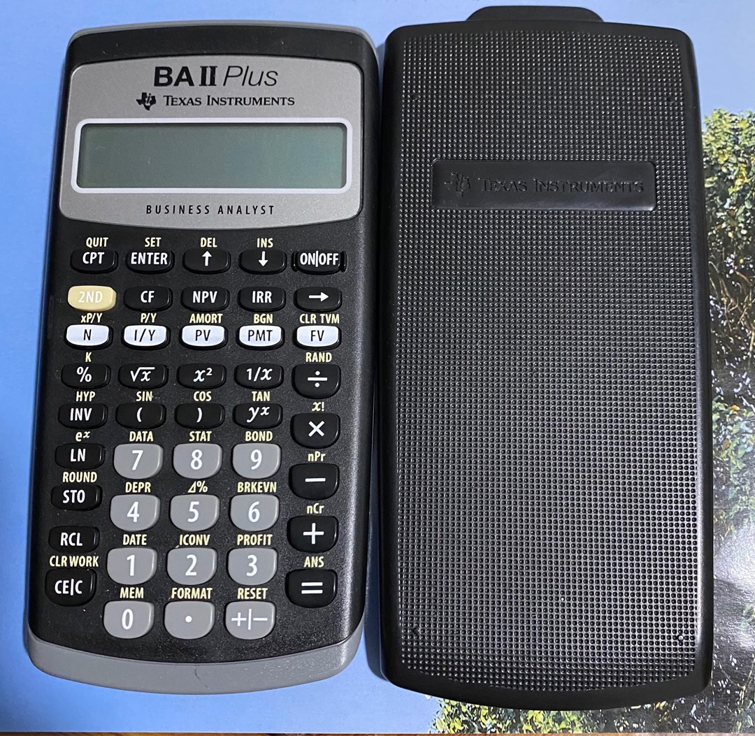 Texas Instruments BA II Plus Financial Calculator, Hobbies & Toys ...