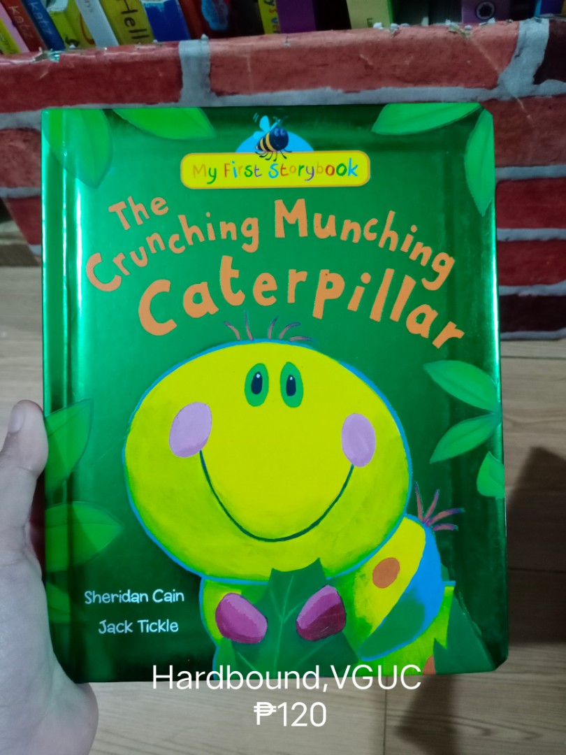 The Crunching Munching Caterpillar Hardbound, Hobbies & Toys, Books ...