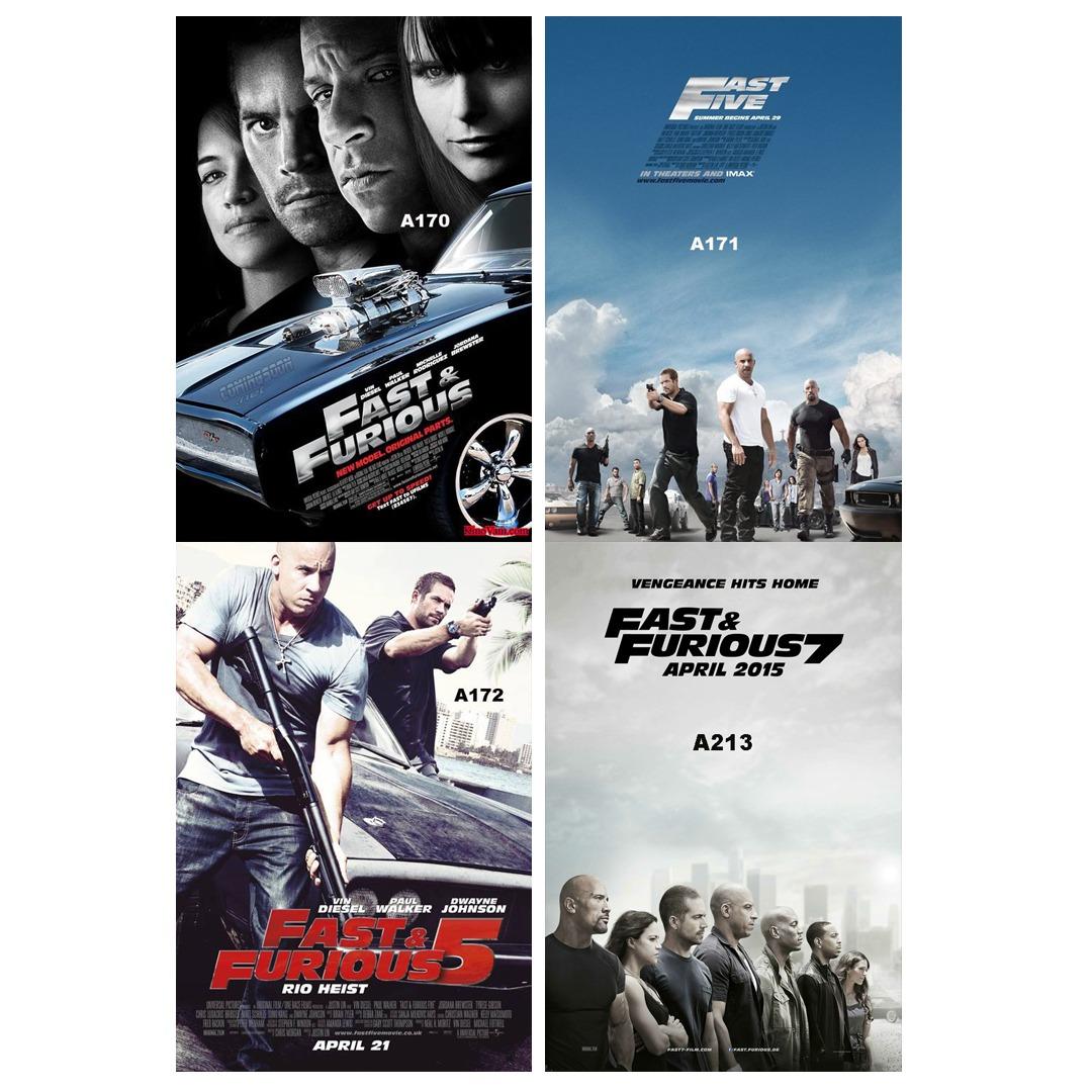 fast 5 poster