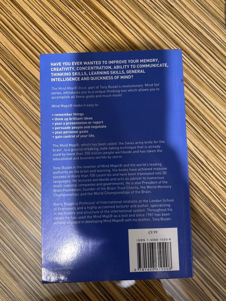 The Mind Mapbook, Hobbies & Toys, Books & Magazines, Textbooks on Carousell