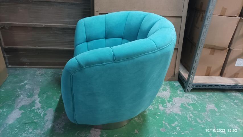 Tiffany Blue Luxury Arm Chair, Furniture & Home Living, Furniture ...