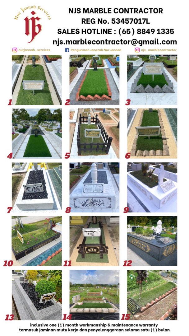 Tomb Monument Construction Works, Everything Else on Carousell