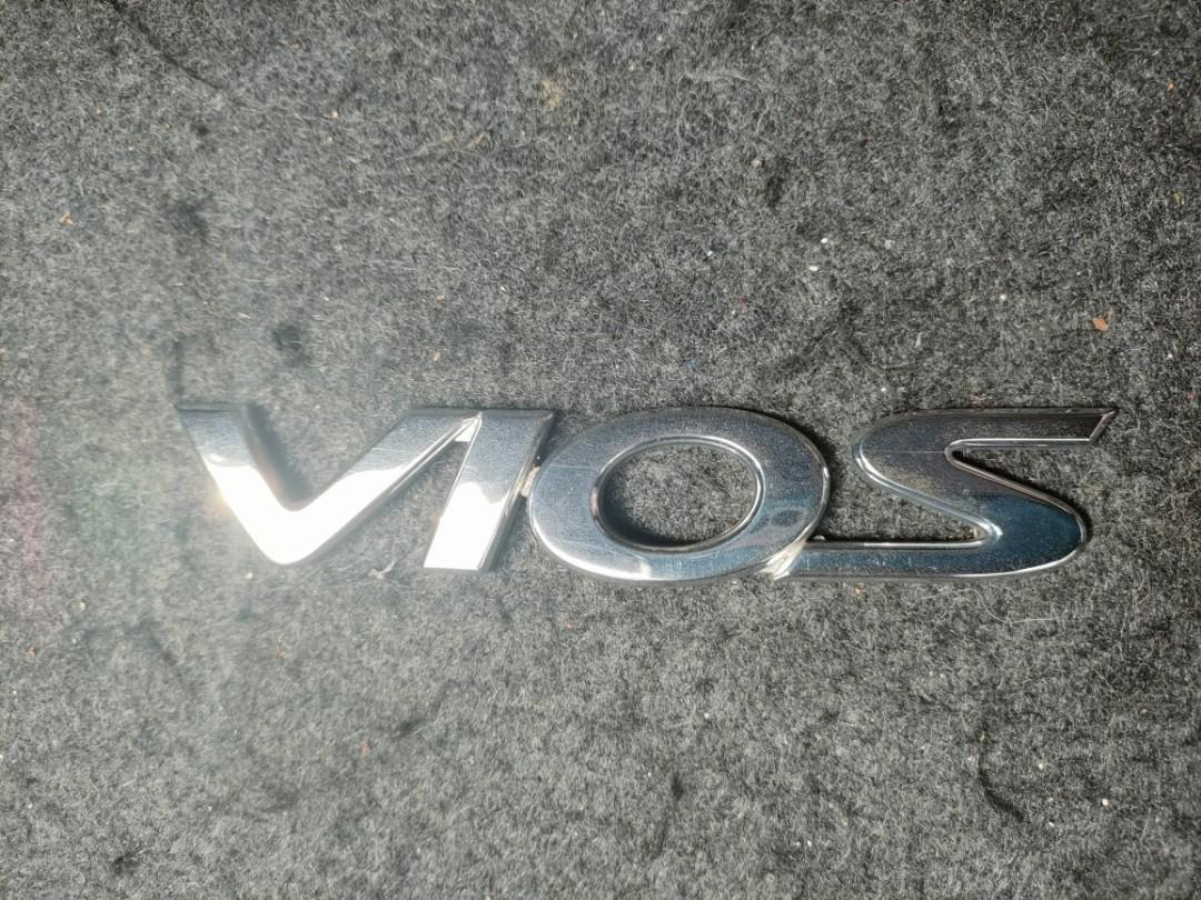 Toyota Vios emblem, Car Accessories, Accessories on Carousell
