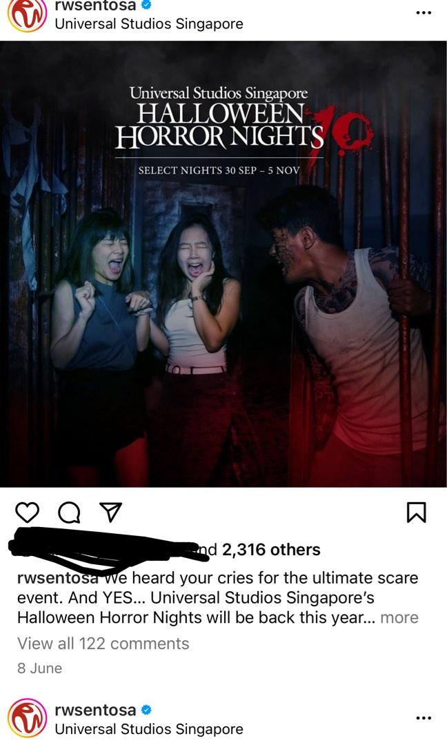 Express Plus Uss Halloween Horror Night 5 Nov Sat Tickets