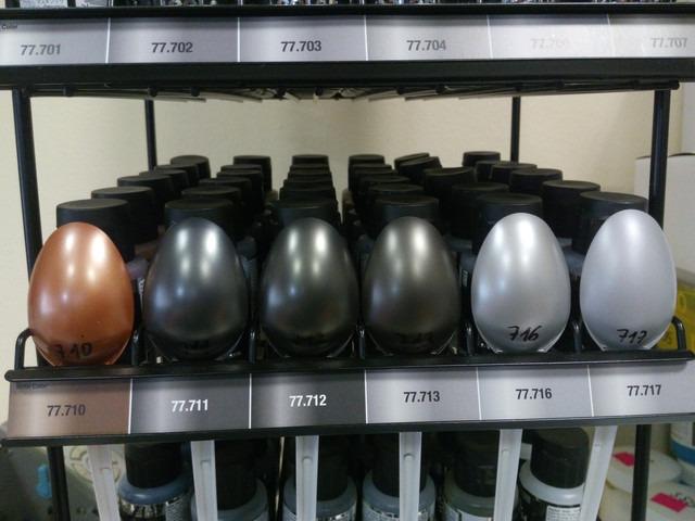 Vallejo Metal Color, Metal Varnish and Gloss Black Primer, Hobbies ...