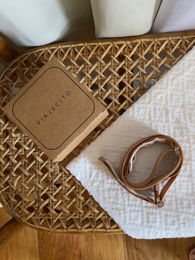 Viajecito - Invisible Skinny Sling in Tan, Women's Fashion, Bags ...