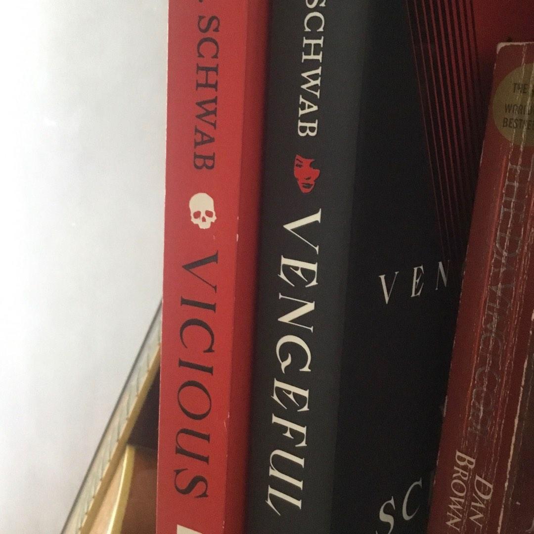Vicious and Vengeful by V.E SCHWAB (FREE SF), Hobbies & Toys, Books ...