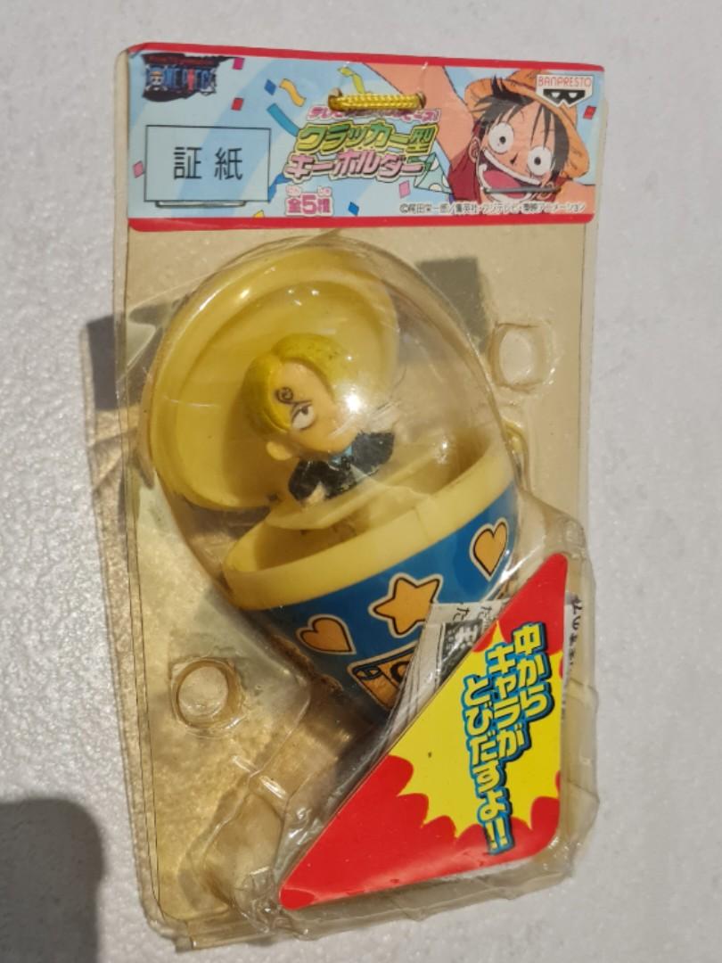 Vintage One Piece Cone Party Popper Shape keychain 5n1 Set Rare ...