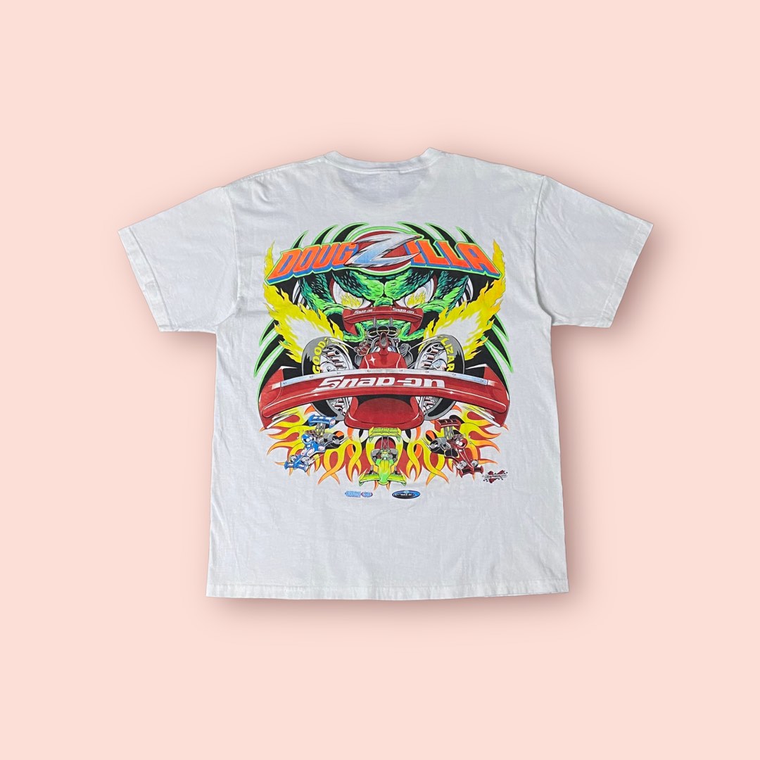 Vintage Snap-On Dougzilla Rare Design Tshirt, Men's Fashion, Tops ...