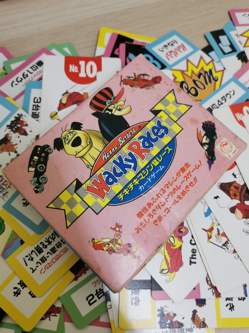 Vintage Wacky Races Card Game, Hobbies & Toys, Toys & Games on Carousell