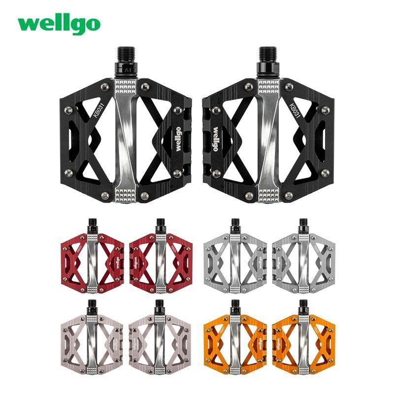 Wellgo KB031 Ultralight Bicycle/Bike Pedals, Sports Equipment, Bicycles ...