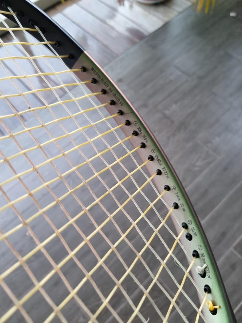 Wilson Blade 98 v8 Tennis Racquet - Great Condition - 18x20 String ...