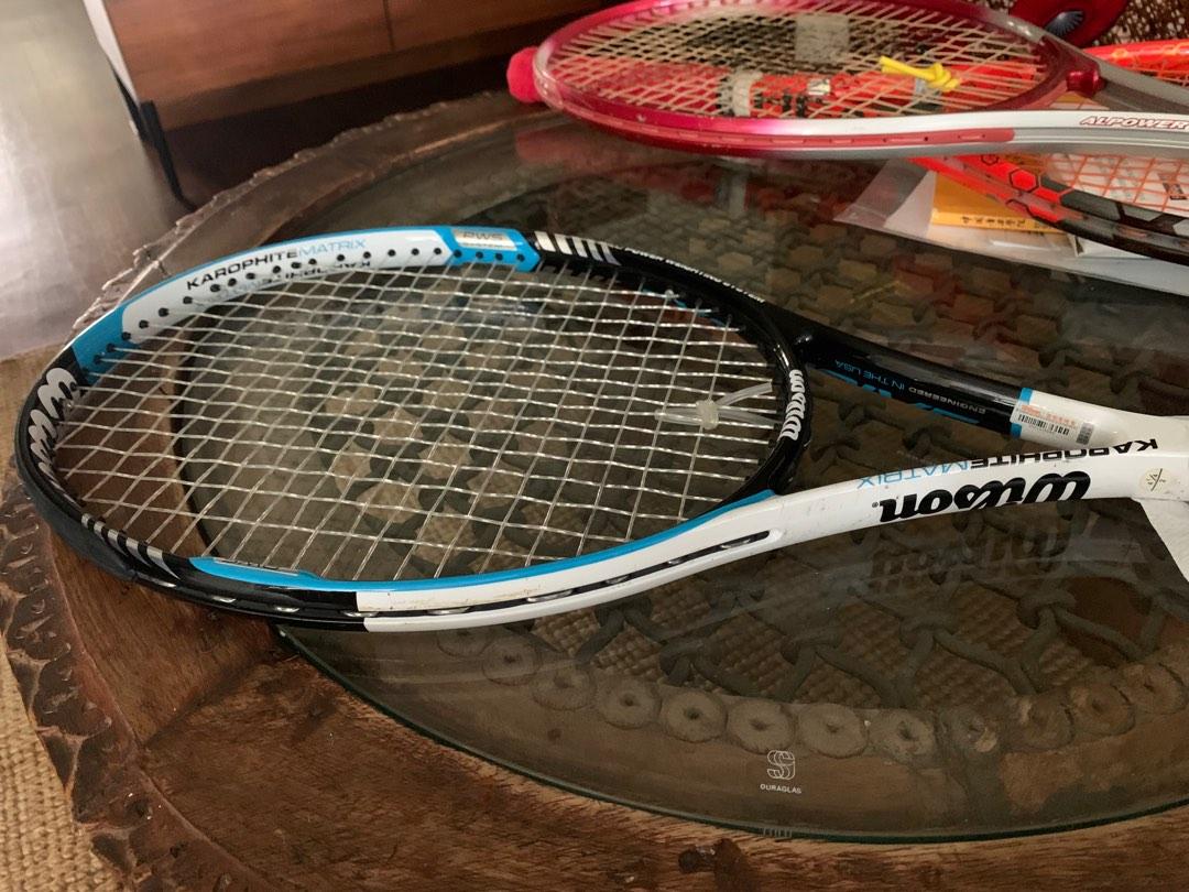 Wilson karophite matrix tennis racquet, Sports Equipment, Sports ...