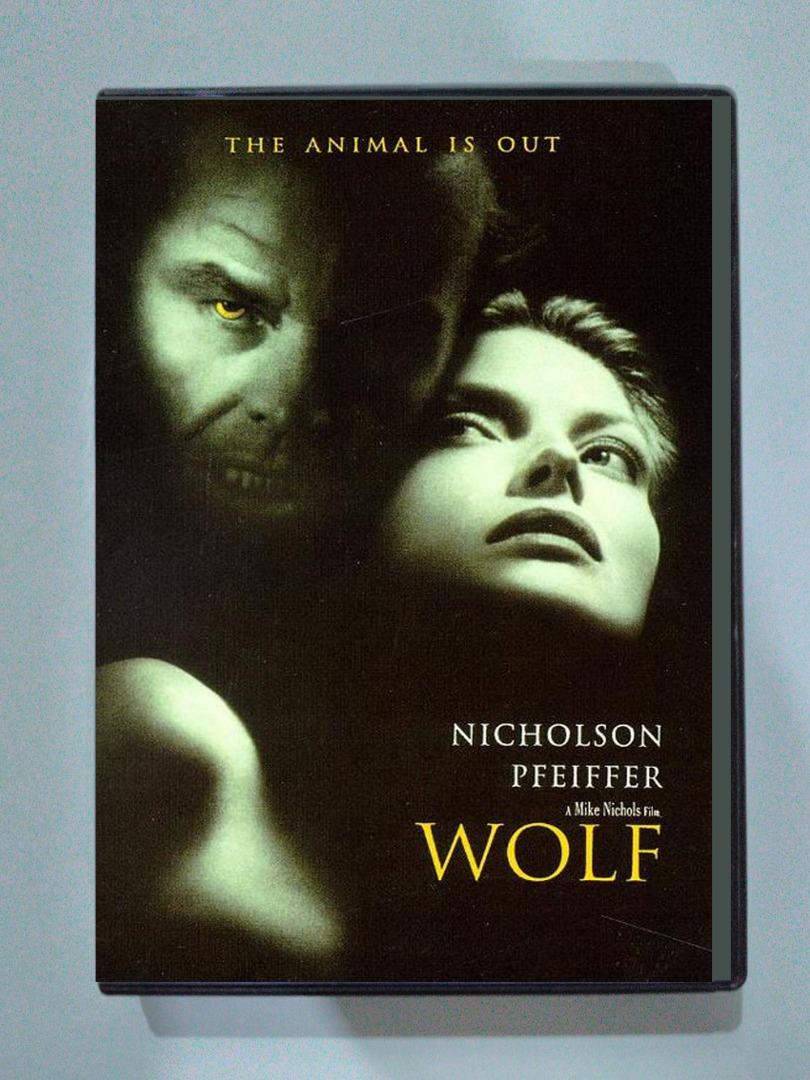 WOLF (1994) HORROR THRILLER MOVIE DVD JACK NICHOLSON, Hobbies & Toys ...