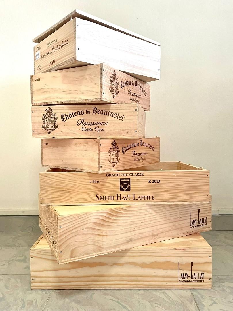 Wooden Crates for Wedding/Storage/Display/Decorations- Wine, Decor ...