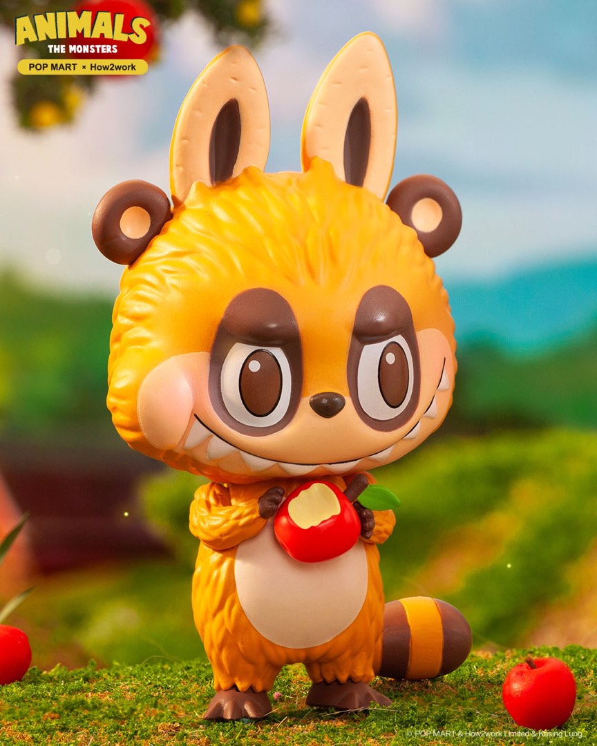WTS/WTT POPMART The Monster - Animals RACOON, Hobbies & Toys, Toys ...