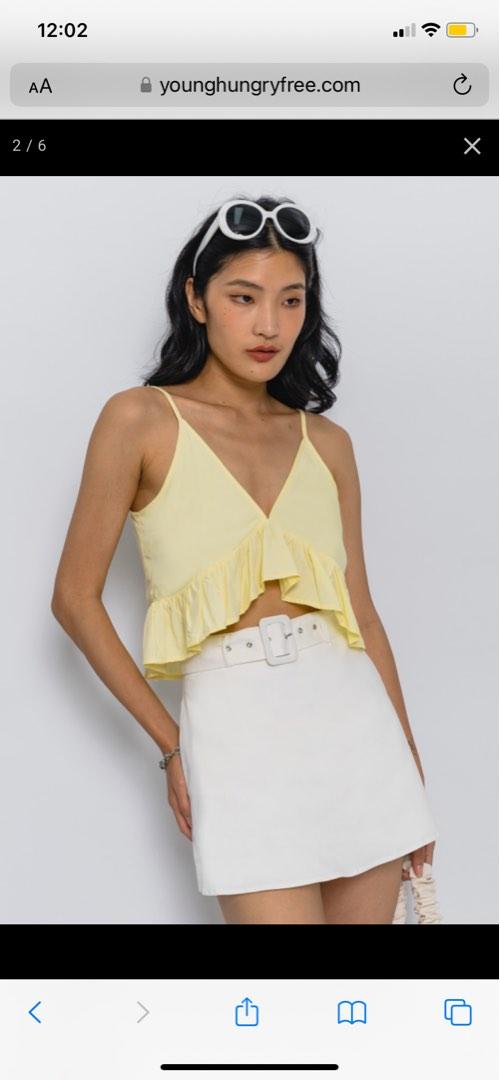 YHF Conveyor Skirt in white, Women's Fashion, Bottoms, Skirts on Carousell