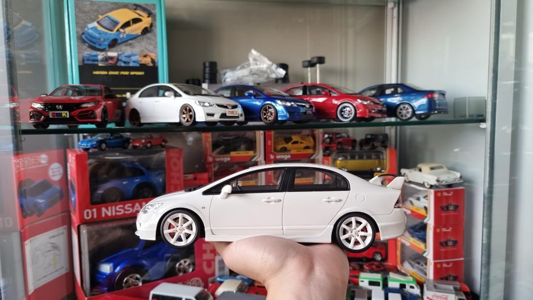 1:18 1/18 Otto Otto Model Otto Mobile Honda Civic Type-R FD2R FD2 ...