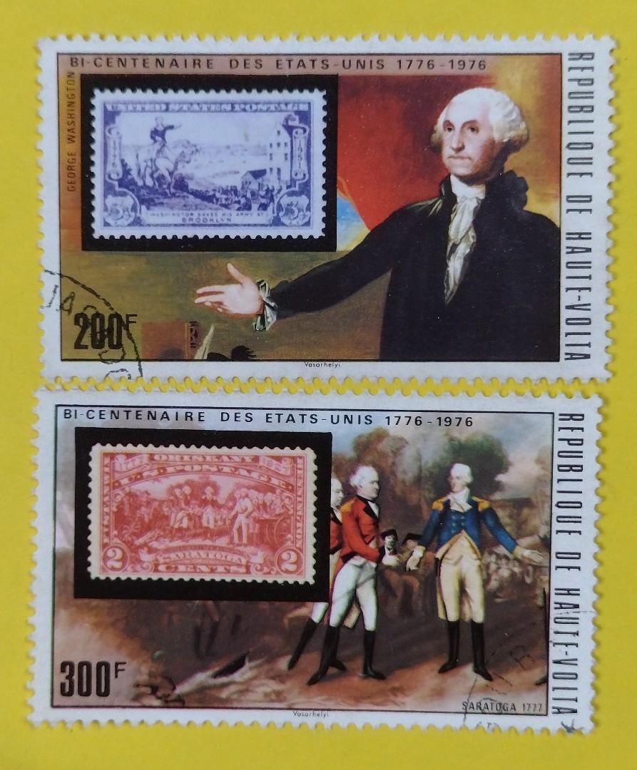 1976 Upper Volta : American Bicentennial , 2 v. , large format, Hobbies ...