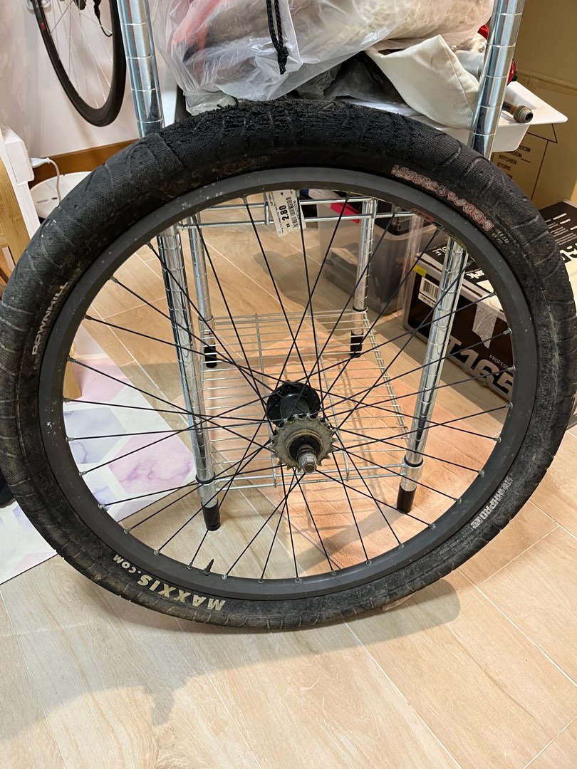 26” Single speed rear wheelset, Sports Equipment, Bicycles & Parts ...
