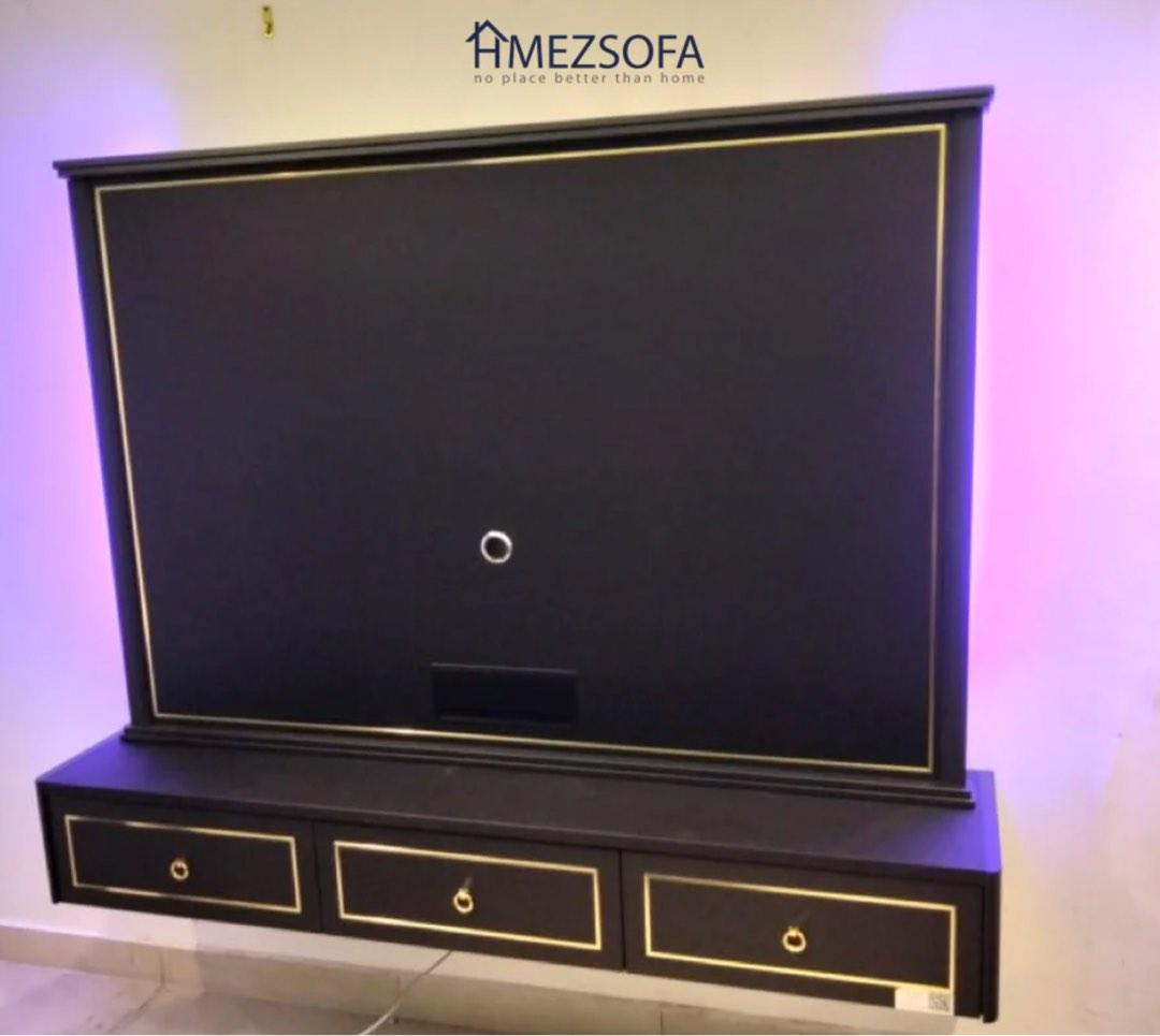 6FT Feature Wall TV Console Cabinet (Free installation), Furniture ...