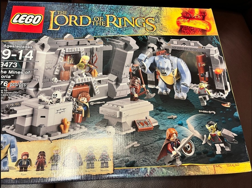 全新 樂高 罕有 絕版 LEGO 9473 The Lord of the Rings The Mines of Moria, 興趣及遊戲 ...