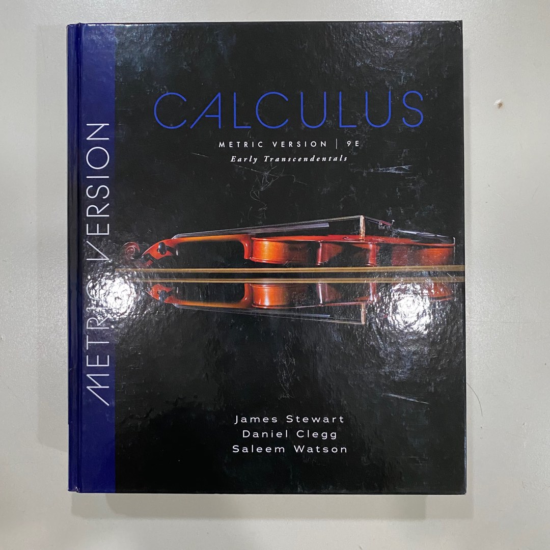 微積分 Calculus Stewart原文書, 書籍、休閒與玩具, 書本及雜誌, 教科書、參考書在旋轉拍賣