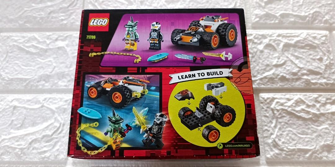 全新未開盒 Lego 71706 Cole's Speeder Car Dragon Ninjago 忍者系列 (2020年出產), 興趣及 ...