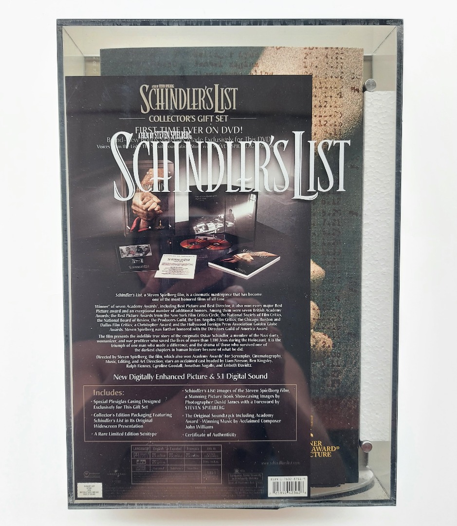 舒特拉的名單 Schindler's List Collector's Gift Set [DVD & CD]Steven Spielberg ...