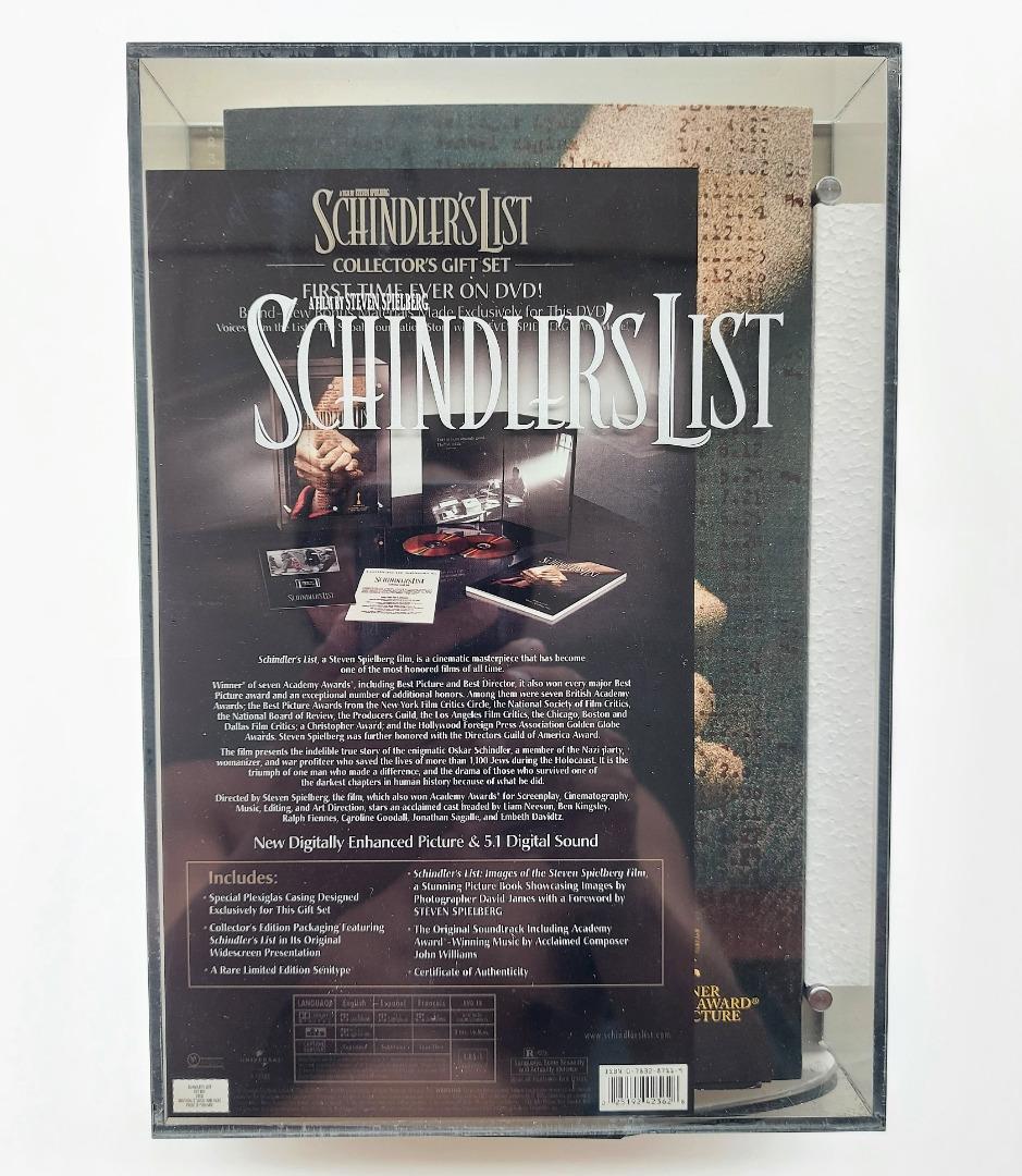 舒特拉的名單 Schindler's List Collector's Gift Set [DVD & CD]Steven Spielberg ...