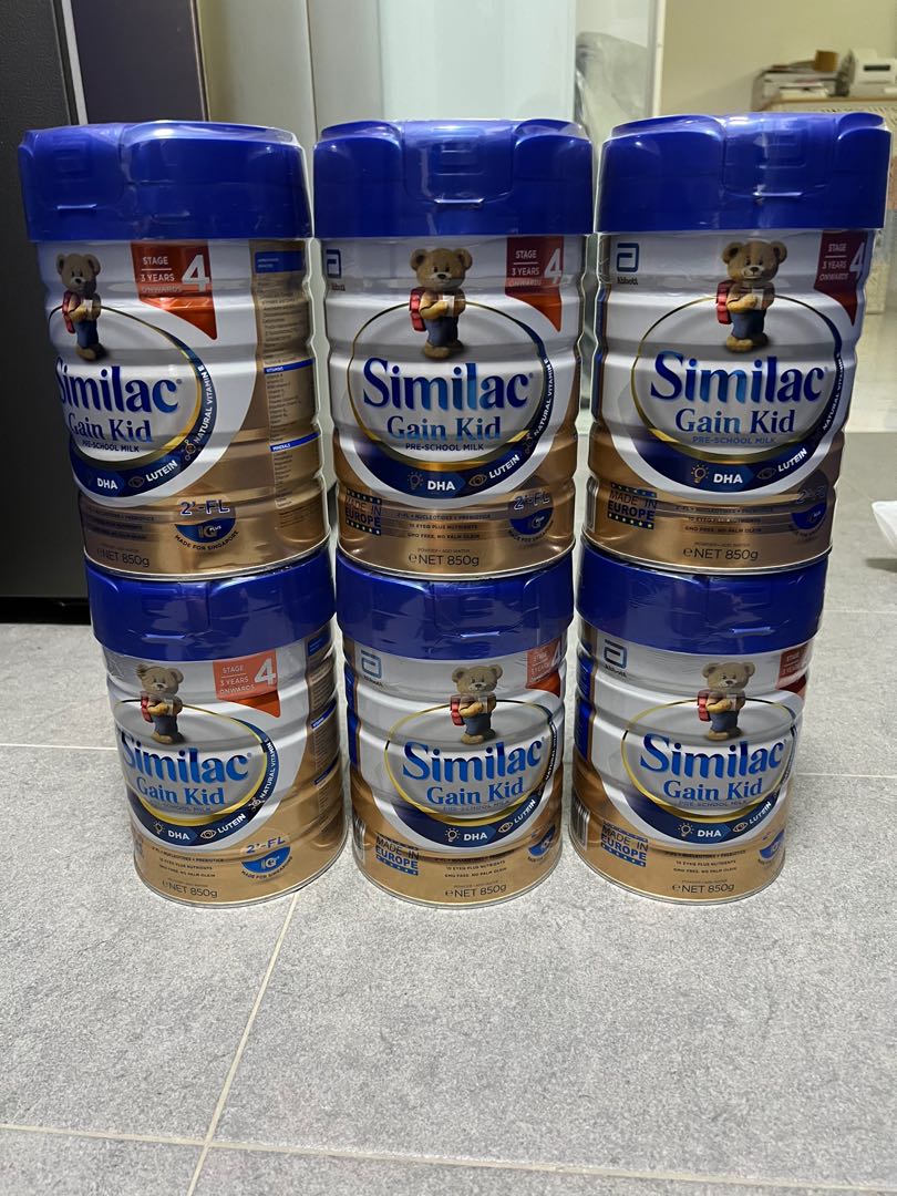 Abbott Similac Gain Kid Pre-School Milk Formula - Stage 4 (Expiry ...
