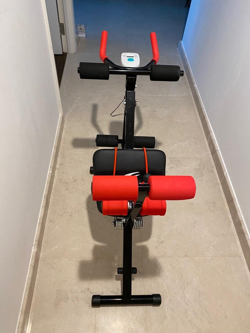 Abs Cruncher 4 in 1 Foldable Home Fitness Butt Lifting Machine, Sports Equipment, Exercise ...