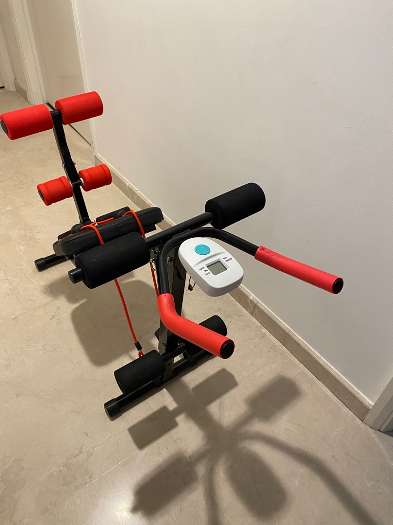 Abs Cruncher 4 in 1 Foldable Home Fitness Butt Lifting Machine, Sports ...