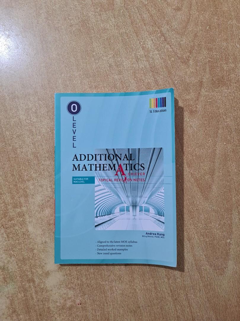 Additional math amath formula book topicak revision on notes o level ...