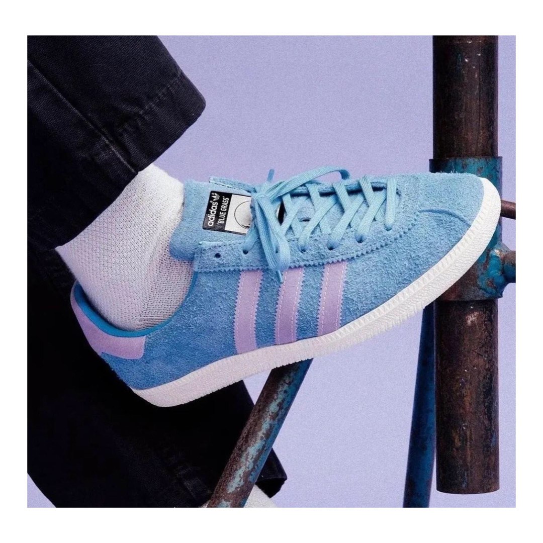 Adidas Blue Grass 'Light Blue/Lilac', Men's Fashion, Footwear, Sneakers ...
