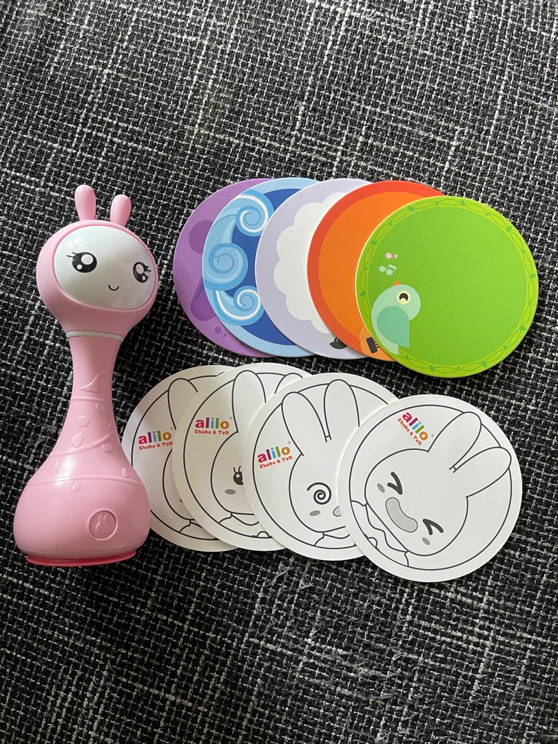 Alilo Shake & Tell Rattle, Babies & Kids, Infant Playtime on Carousell