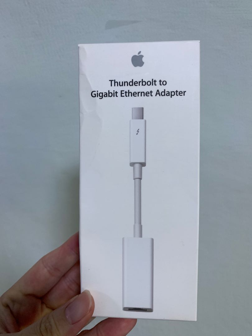 Apple thunderbolt to gigabit ethernet adapter, Computers & Tech, Parts ...