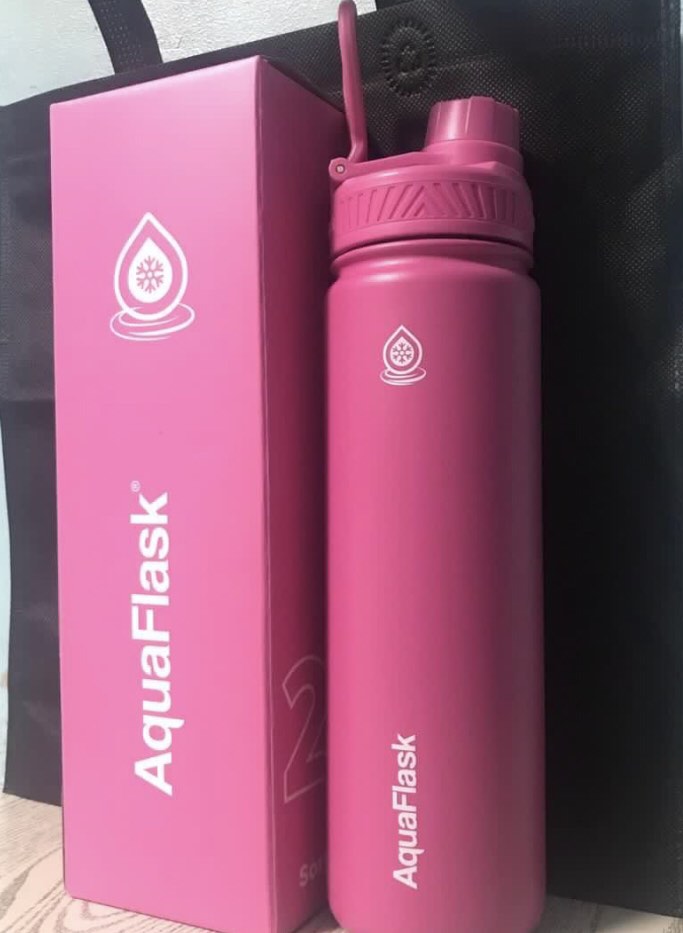 Aquaflask - Sorbet Pink with Box & Bag, Furniture & Home Living ...