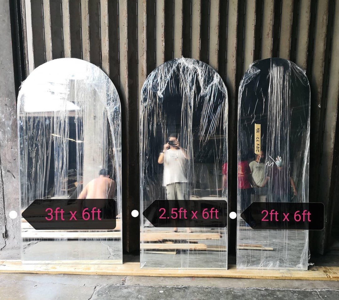 ARC MIRROR, Furniture & Home Living, Home Decor, Mirrors on Carousell
