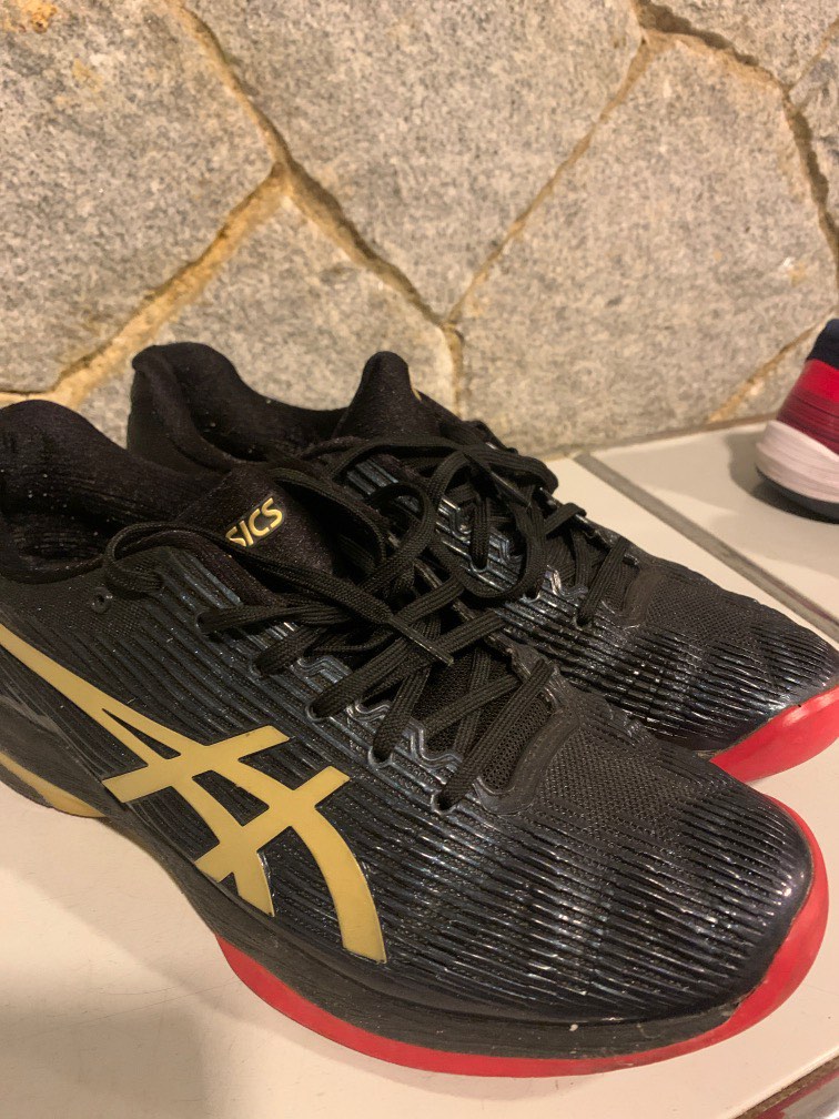 ASICS solution speed FF tennis shoes , Men's Fashion, Footwear ...