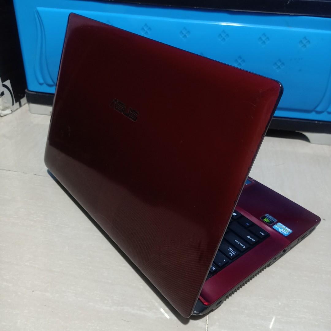 Asus Color red laptop, Core i5 4gb ram 600gb hdd gagamitin nalang ...